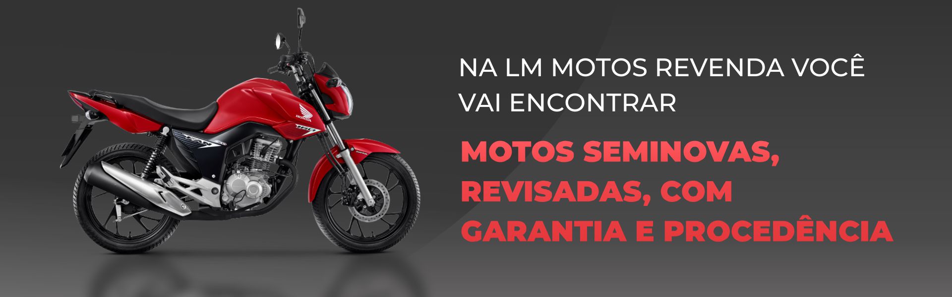 LM Motos Revenda | Empresa de venda de motocicletas